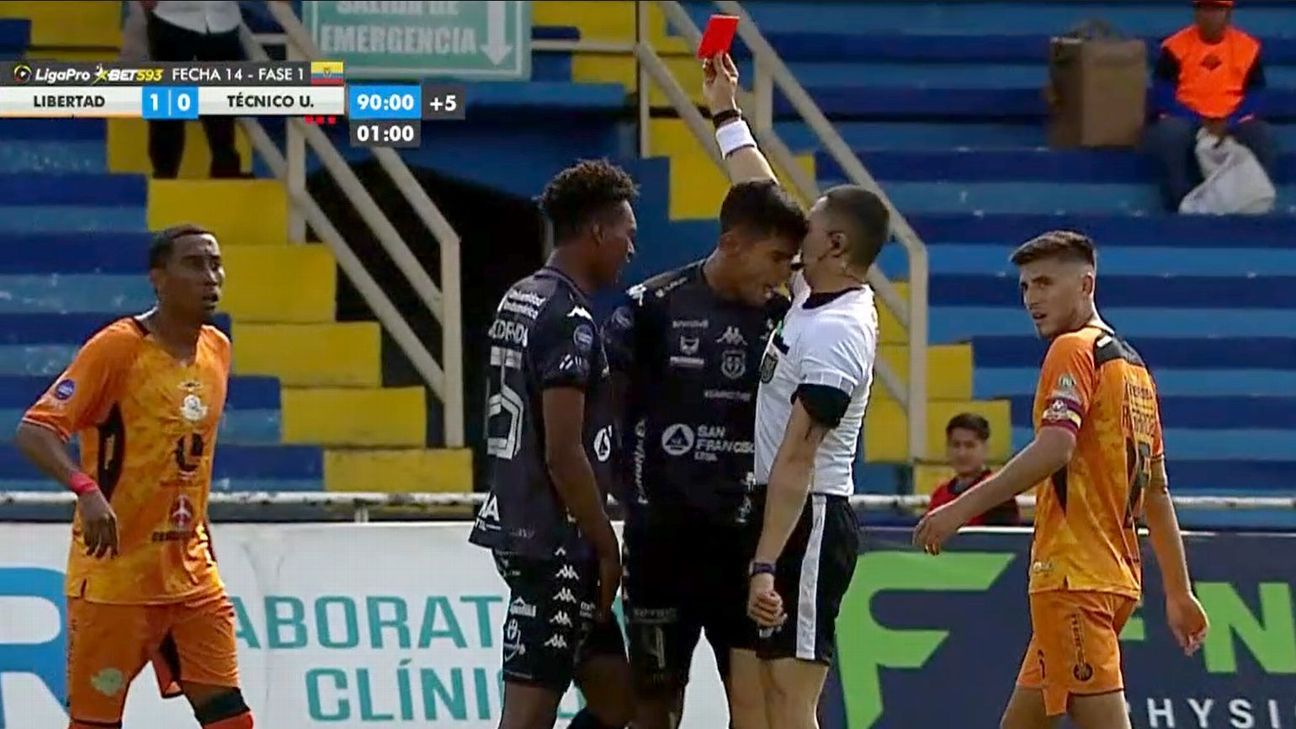 Roberto Luzarraga: "El árbitro hace show simulando que le doy un ...