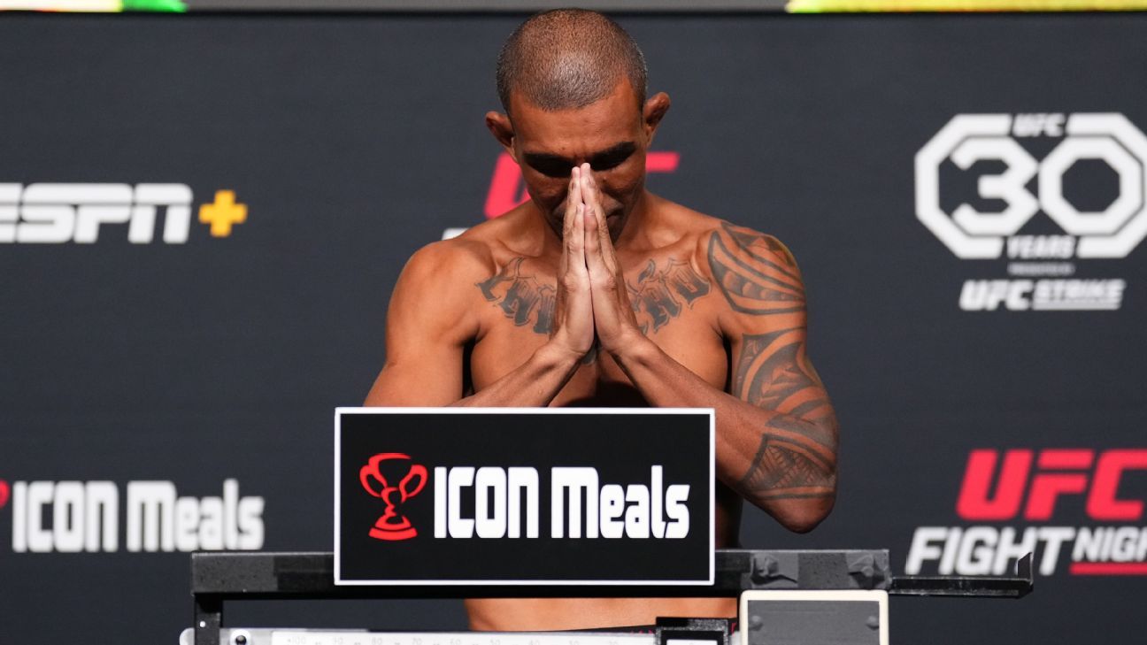 Raoni Barcelos vence a balança mesmo após ter luta cancelada no UFC - ESPN