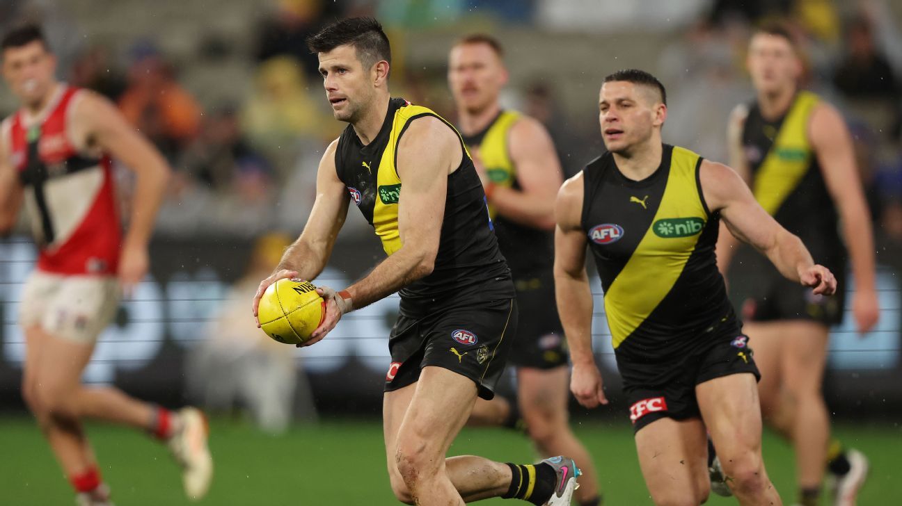 AFL Round 14 Rohan Connolly Richmond Tigers ominous under Andrew ...