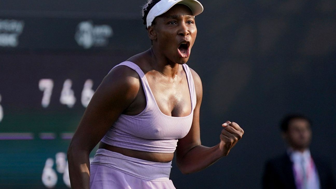 Triunfo inolvidable de Venus Williams - ESPN