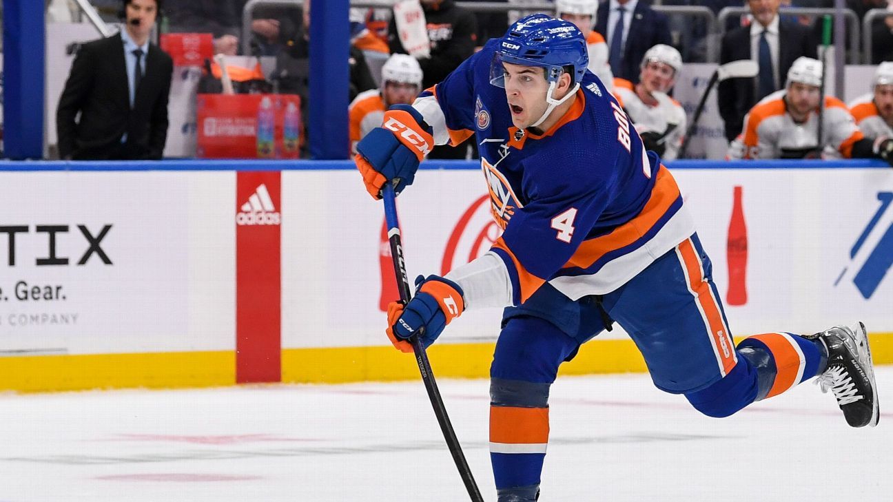 Islanders sign D Samuel Bolduc to 2-year contract - ESPN