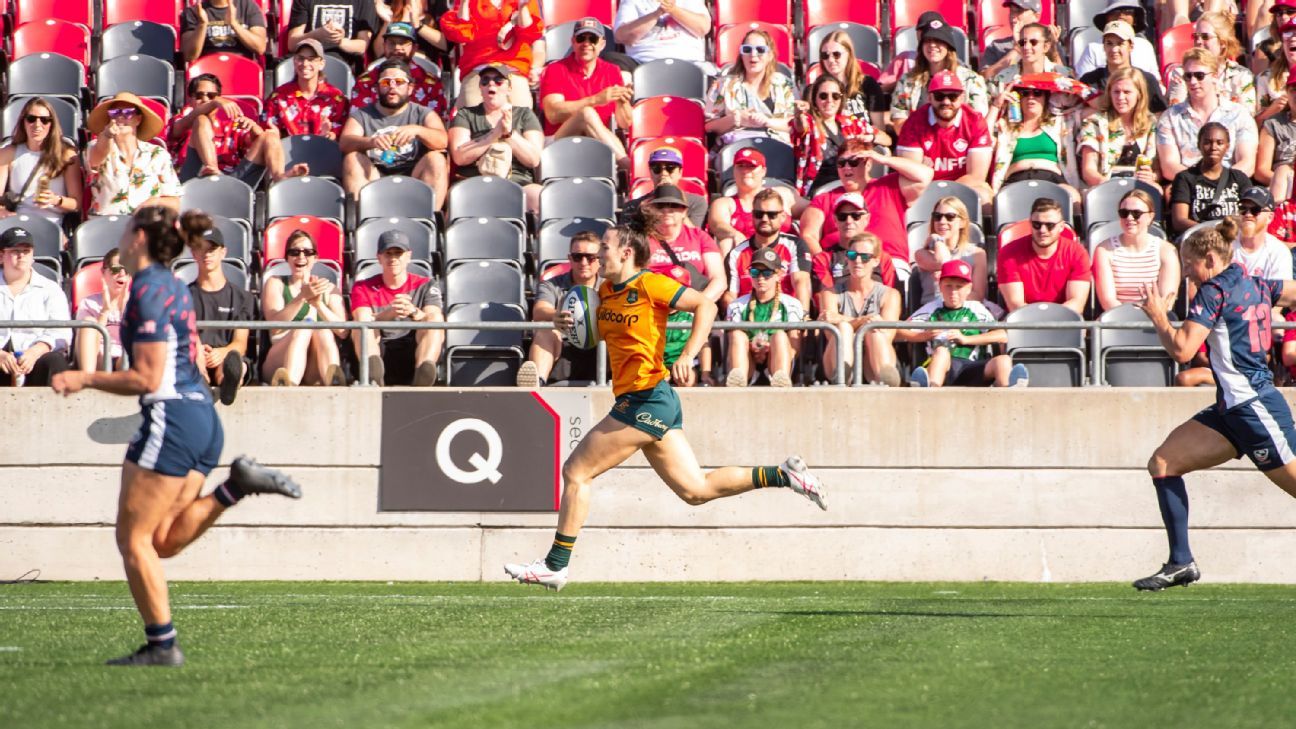 Wallaroos bounce back to roll USA in Pacific Four series - ESPN