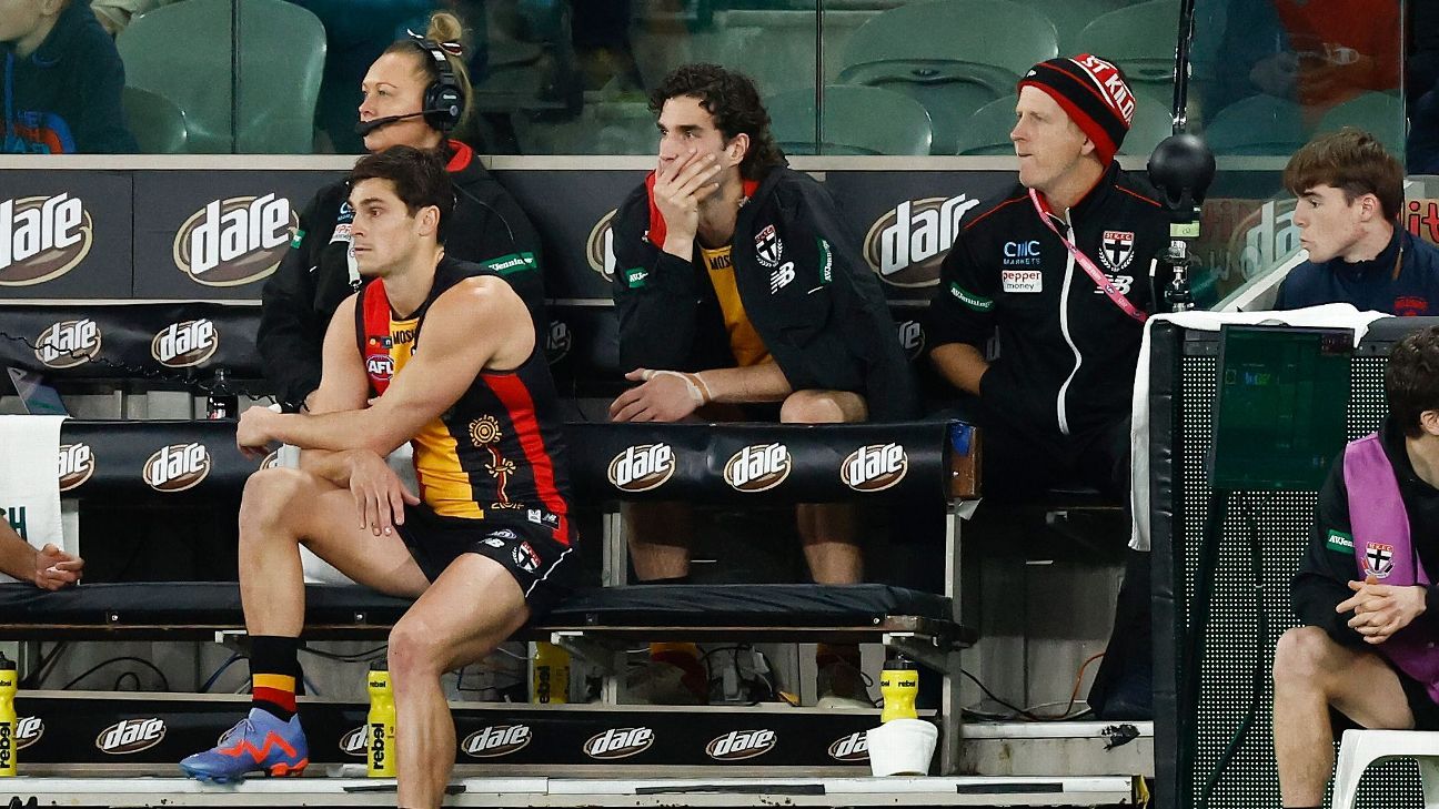 AFL Shoulder injury ends Saints star Max King's season - ESPN