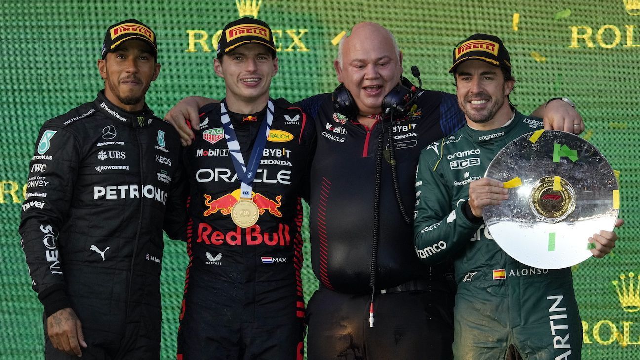 Las calificaciones de pilotos de Fórmula 1 a mitad de temporada - ESPN