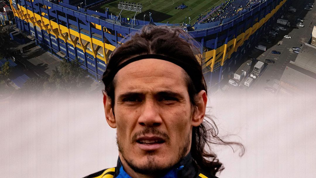 Edinson Cavani será presentado como jugador de Boca en La Bombonera - ESPN