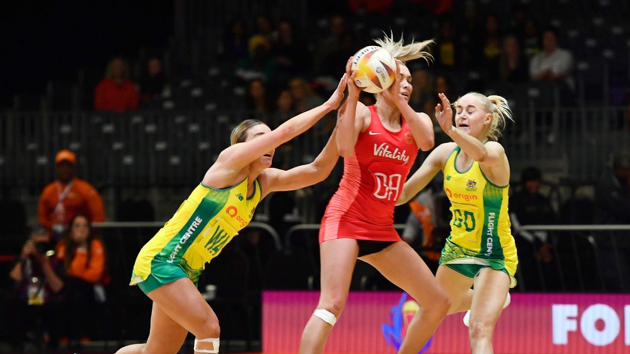 Diamonds pipped by England in Netball World Cup - ESPN