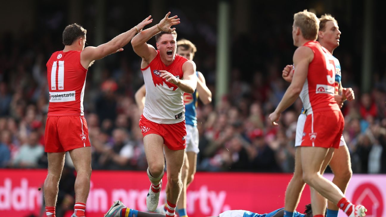 AFL Swans re-sign forward Hayden McLean until 2027 - ESPN