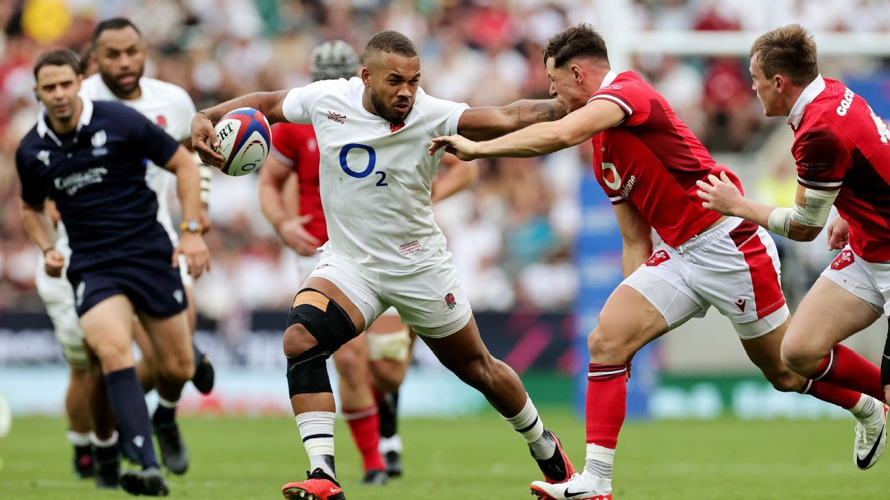 Farrell sees red as England beat Wales in World Cup warm-up - ESPN