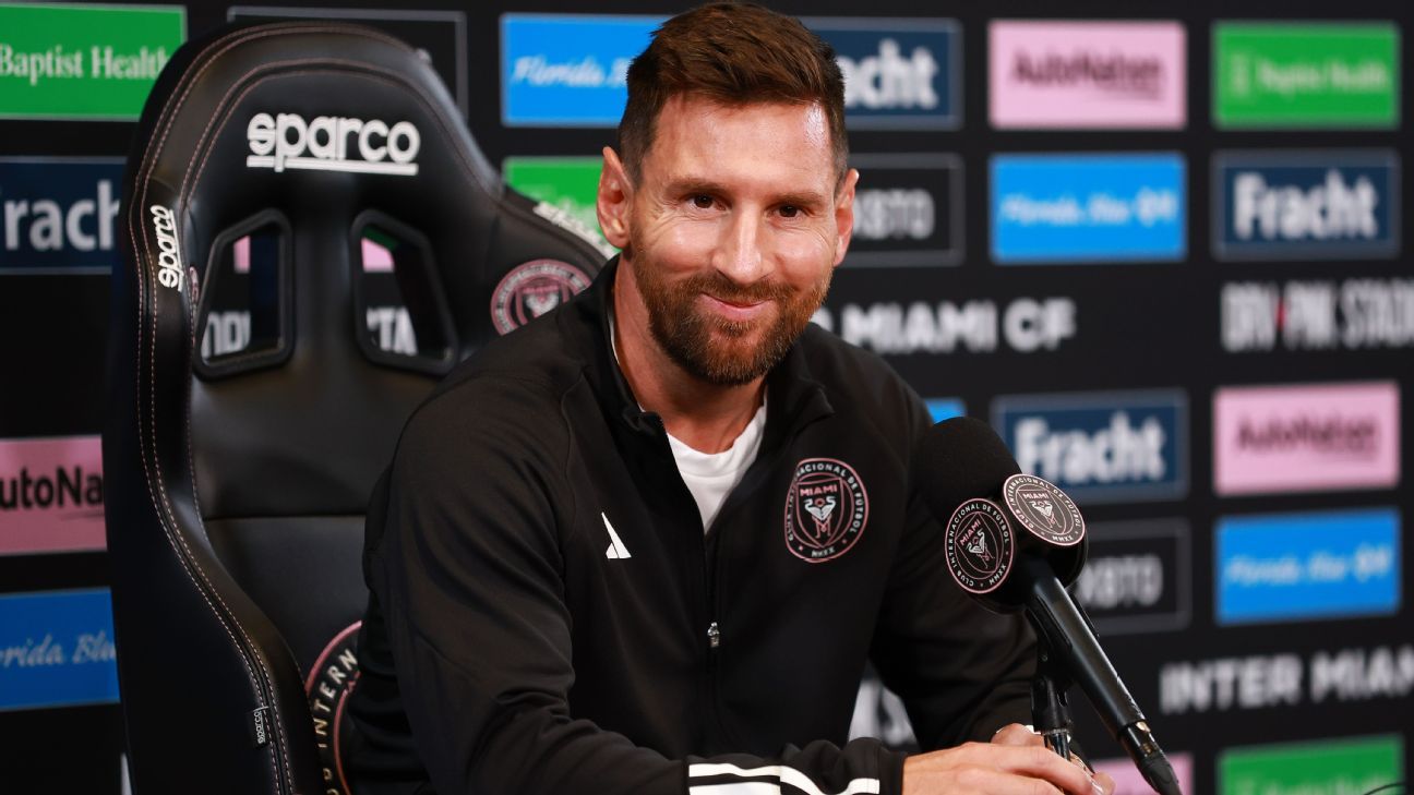 Messi: "Vine a Miami a seguir disfrutando del fútbol" - ESPN
