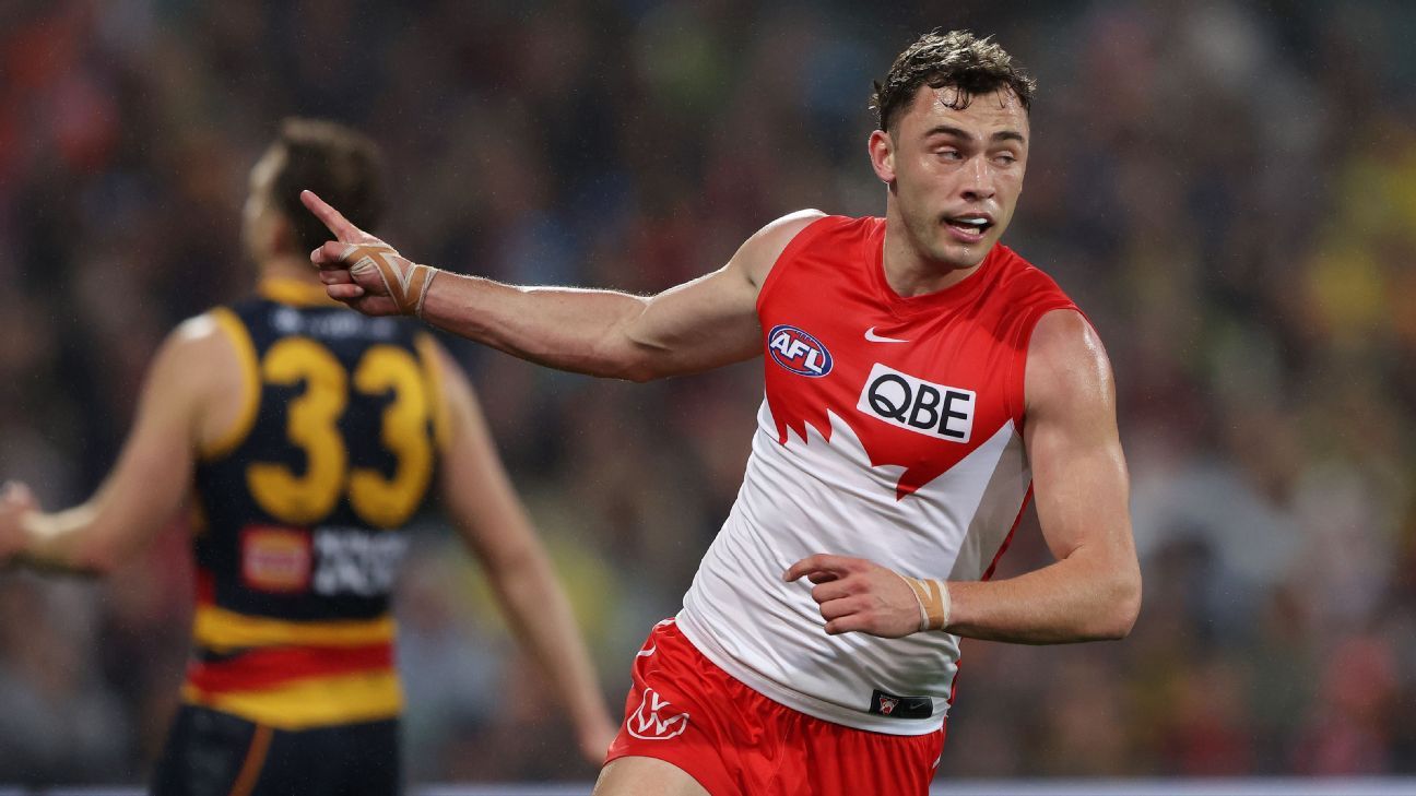 AFL Round 23 Swans edge Crows on the road to keep season alive - ESPN