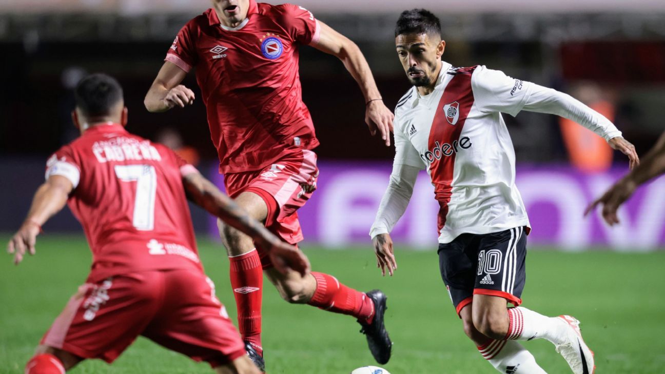 Manu Lanzini tuvo su reestreno oficial en River - ESPN