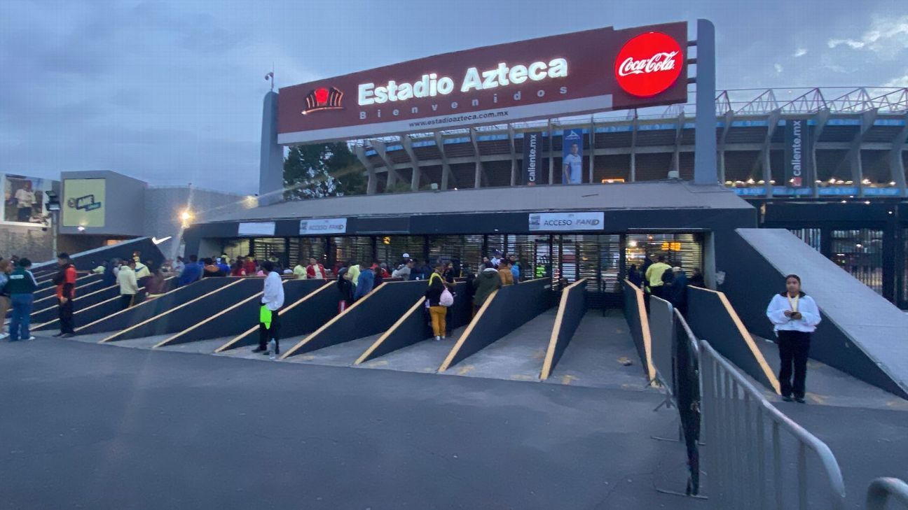 Los detalles detrás de la doble cartelera en el Estadio Azteca - ESPN