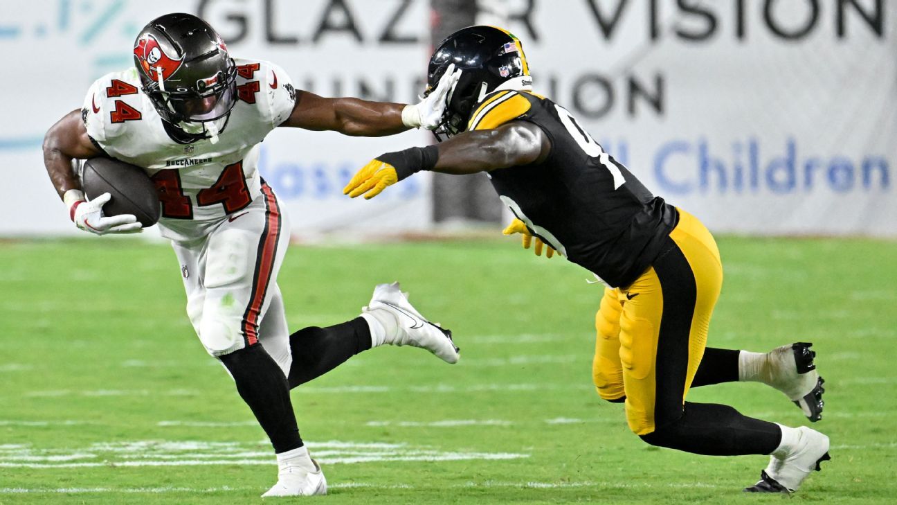 Bucs rookie RB Sean Tucker overcomes heart condition, shines - ESPN ...
