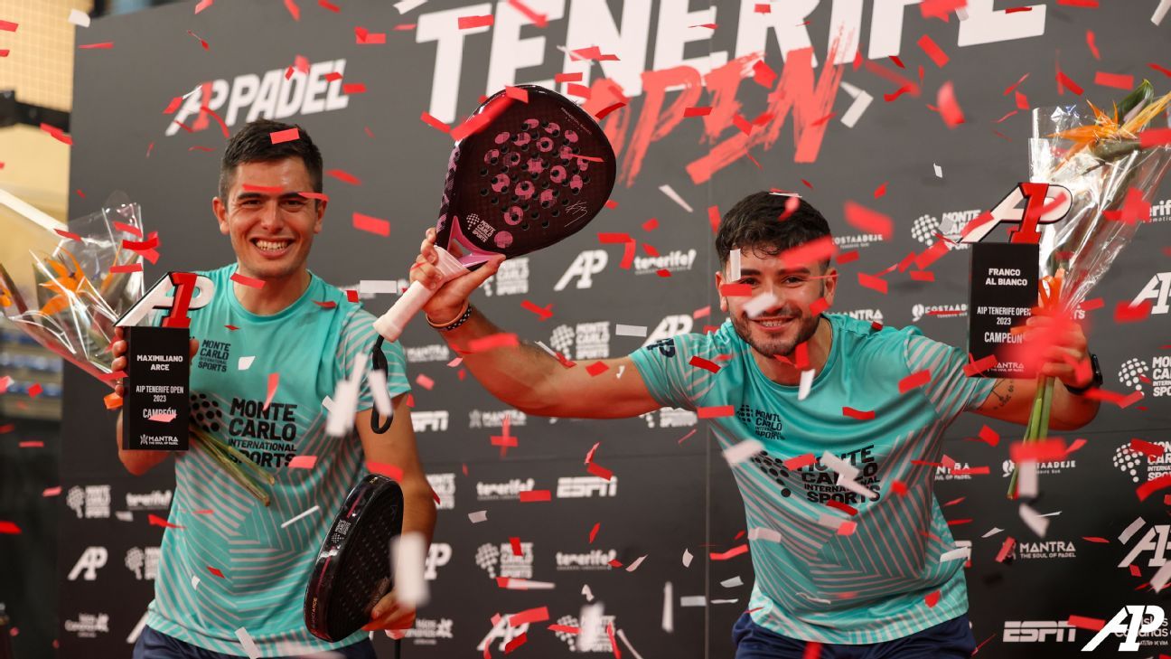 Arce y Dal Bianco ganaron el A1 Padel de Tenerife, su 7º título del año - ESPN