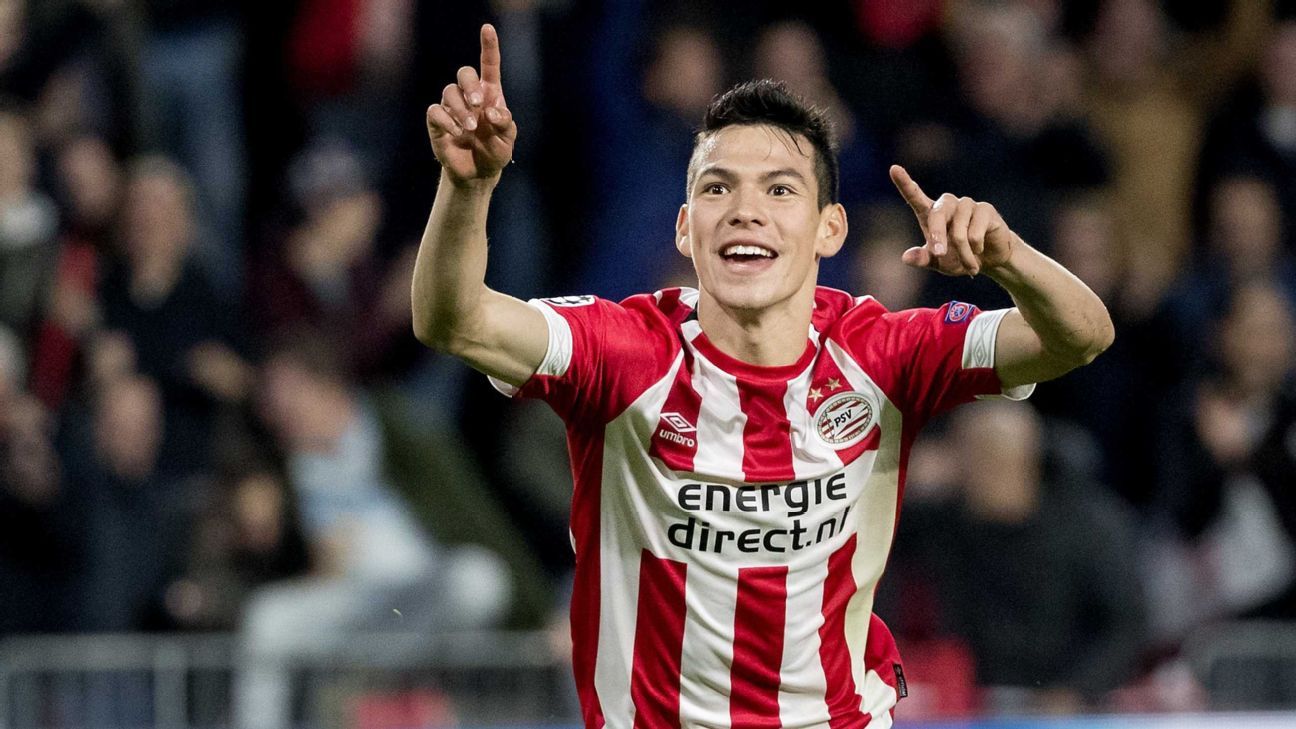 PSV hace oficial el regreso del mexicano Chucky Lozano - ESPN