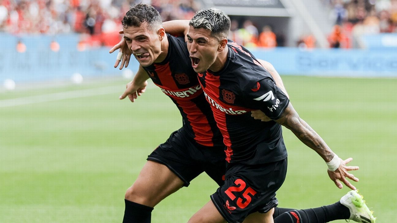 Exequiel Palacios volvió al gol en Bayer Leverkusen ante Darsmtadt - ESPN