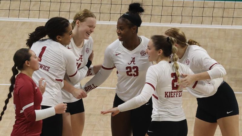 Bama defeats Alabama A&M in three straight sets
