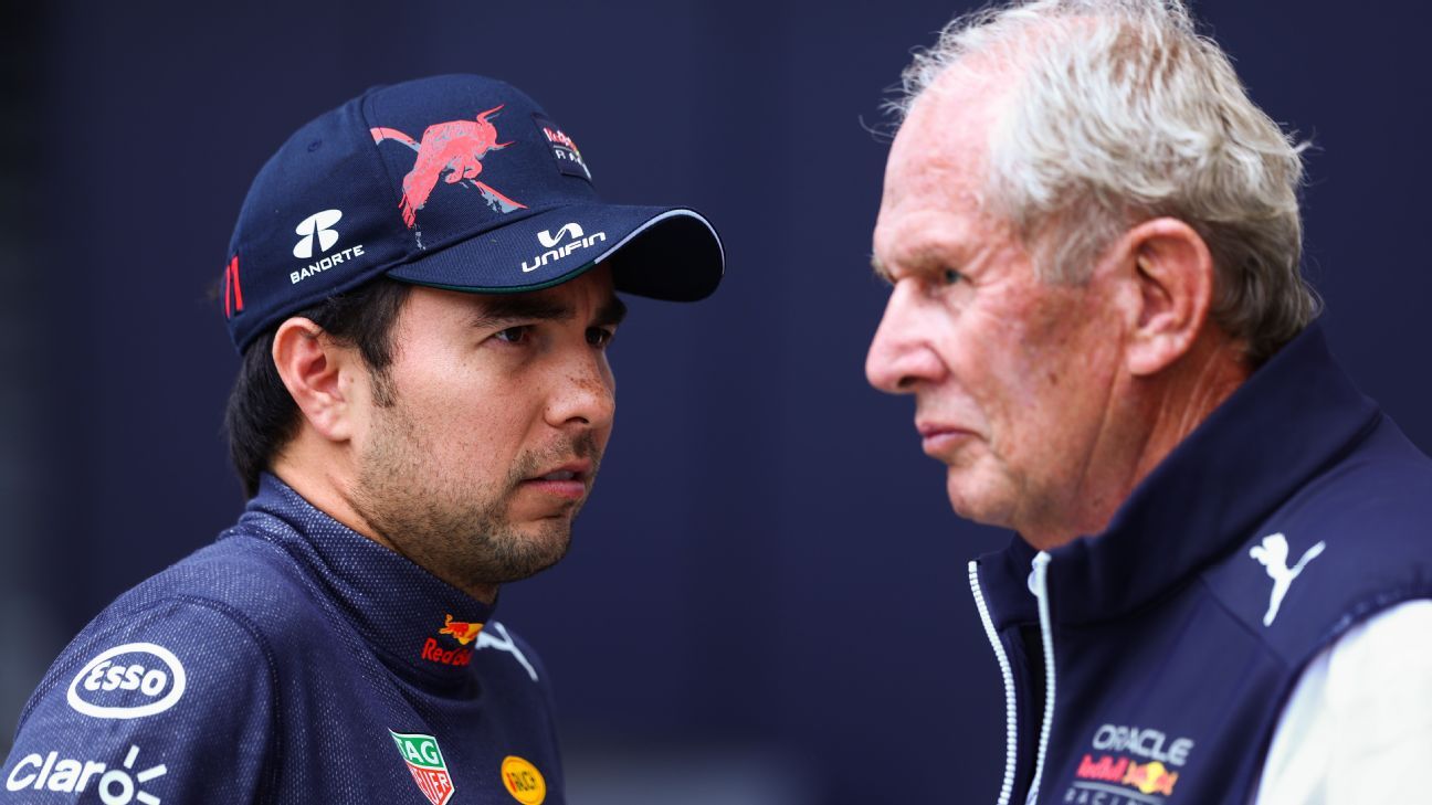 Helmut Marko sobre Checo: No siempre está concentrado - ESPN