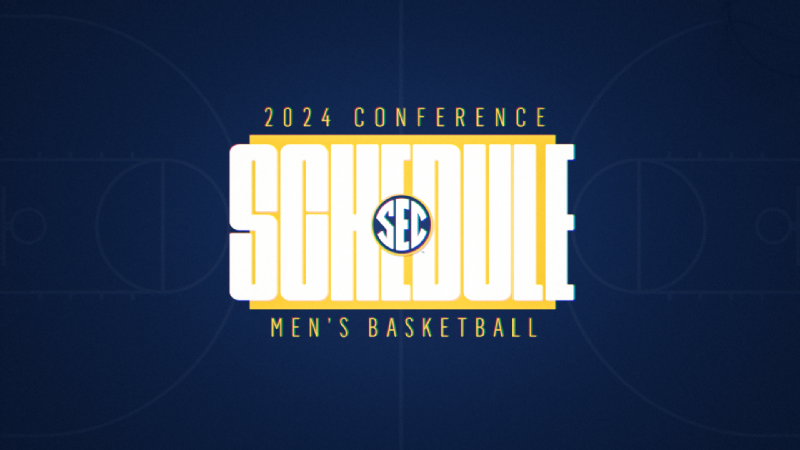 2024 SEC Men's Basketball Conference Schedule