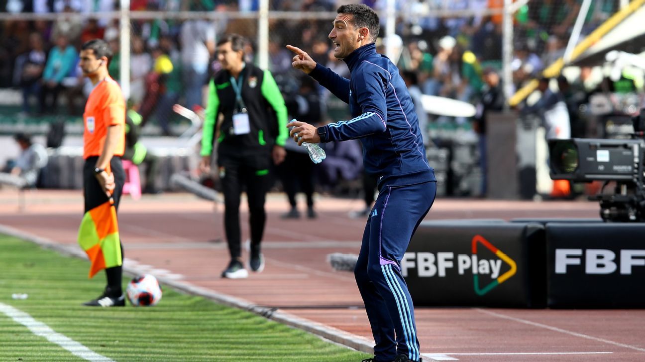 Scaloni: "Este triunfo es todo mérito de los jugadores" - ESPN