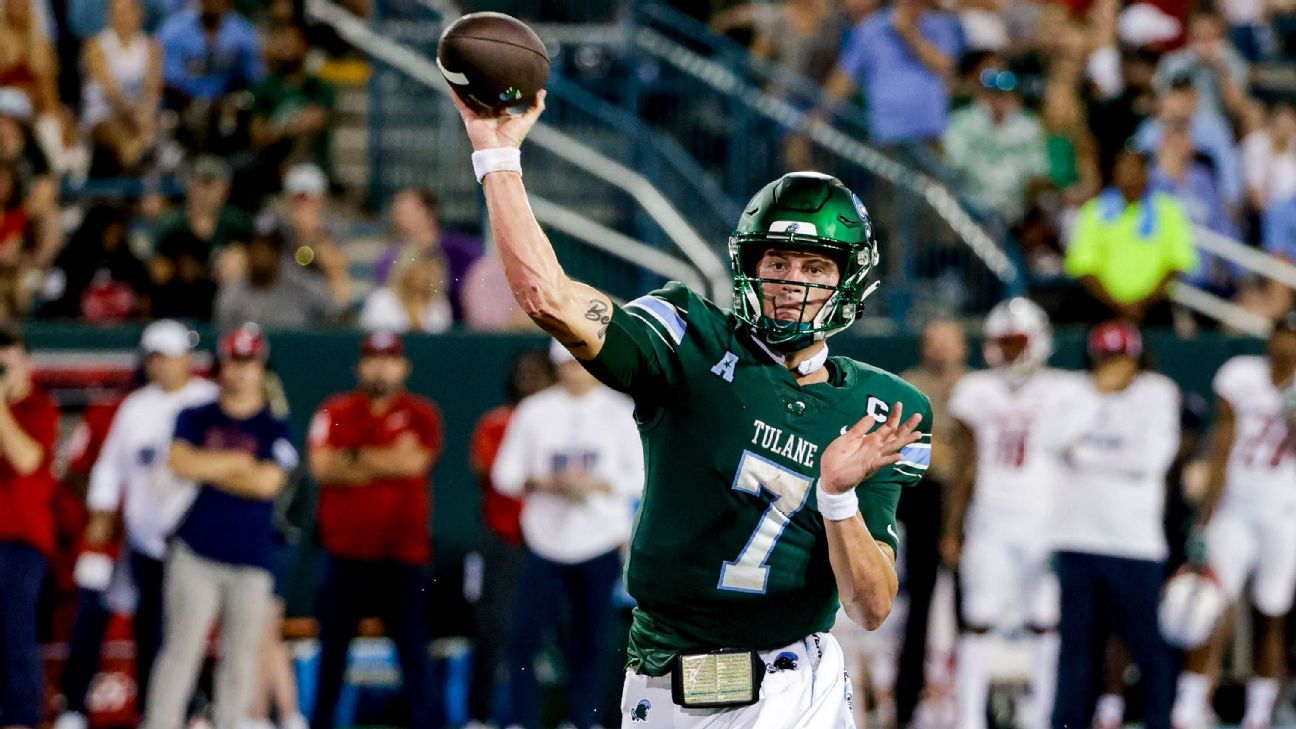Tulane QB Michael Pratt set to miss second straight game - ESPN