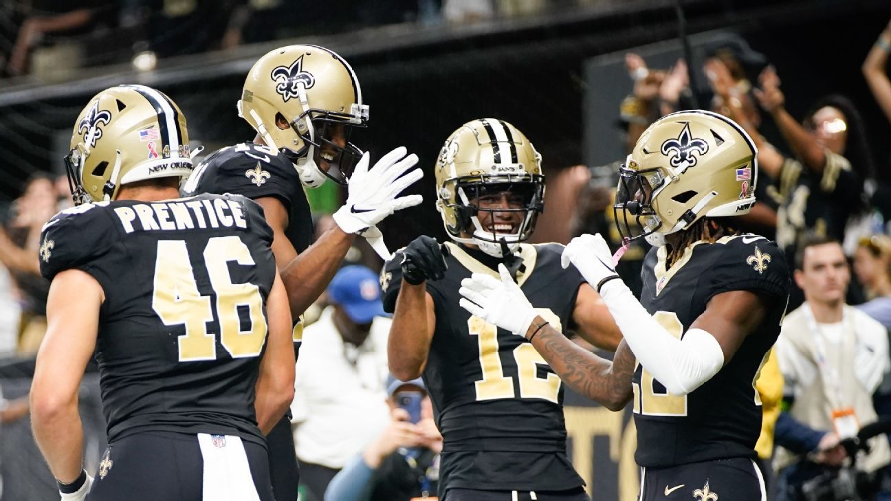 Saints WR trio making a difference when it's winning time - ESPN - New ...