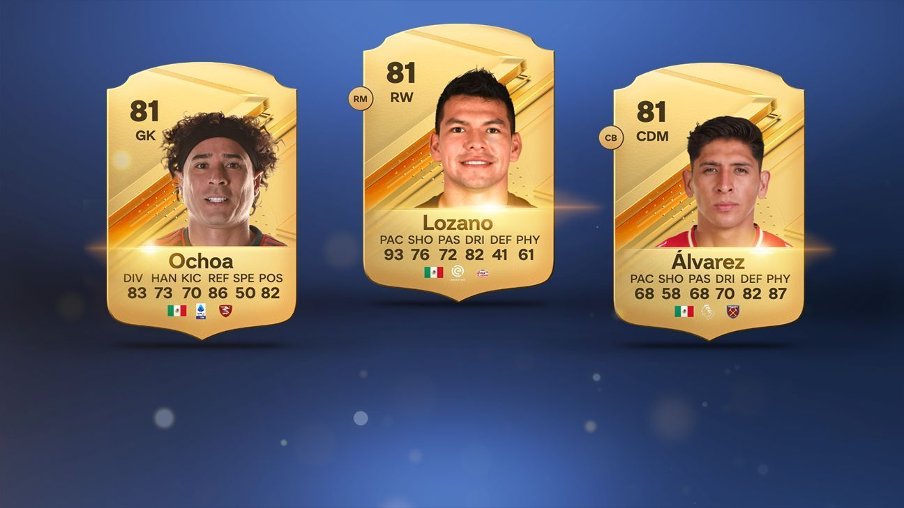 ¿Quién es el mexicano con la mejor tarjeta en el FC 24? - ESPN