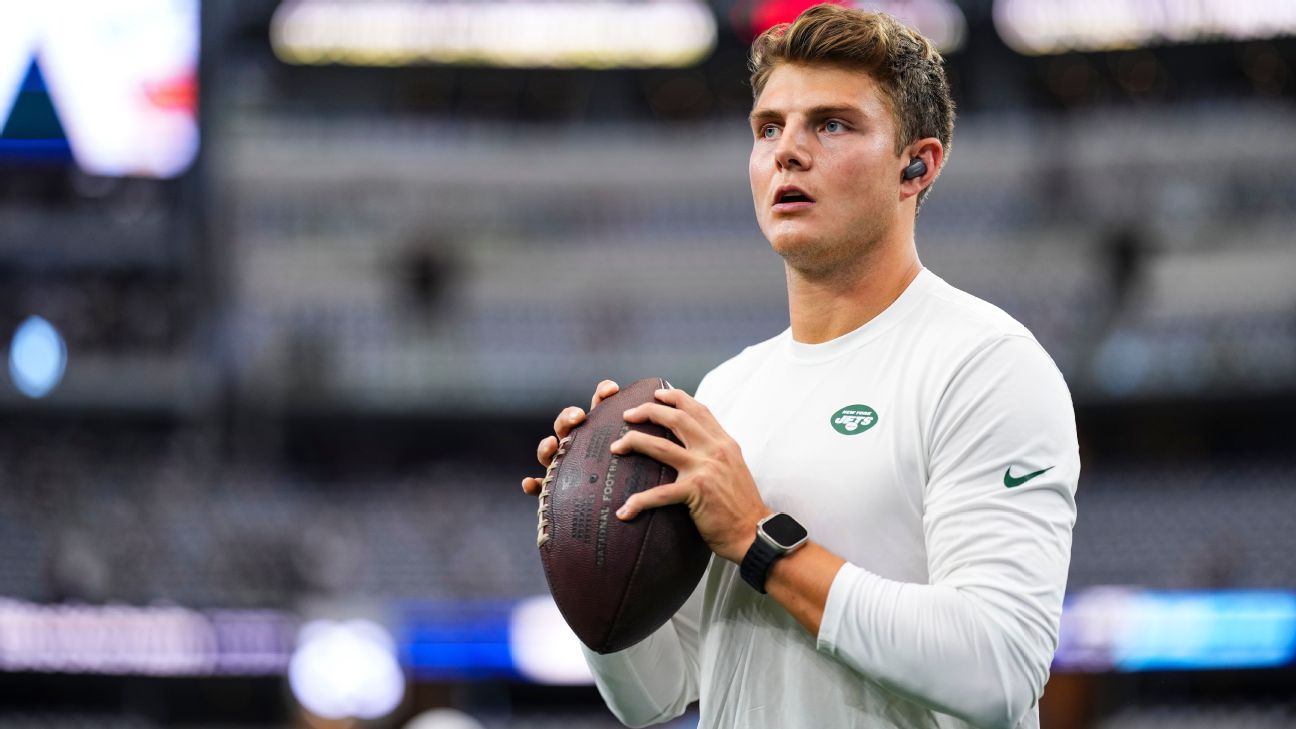 Zach Wilson, listo para dejar atrás sus problemas ante los Patriots - ESPN