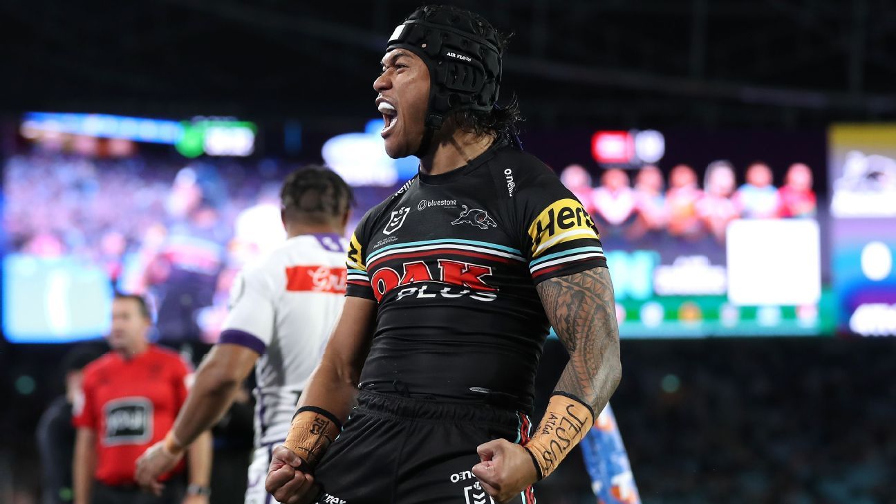 NRL Preliminary Final Penrith Panthers demolish Melbourne Storm win ...