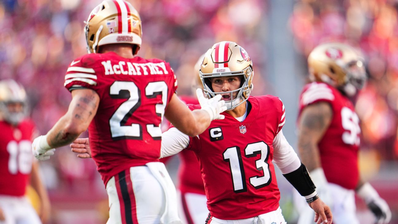 Fantasy playbook: NFL Week 4 score projections, over/unders and more - ESPN