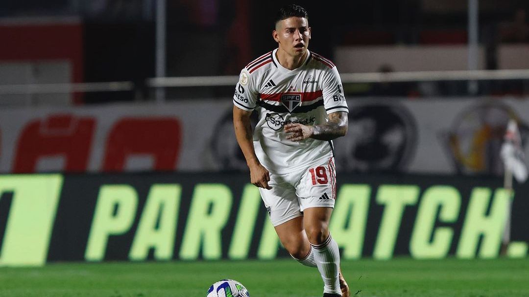 James tuvo una buena actuación en el triunfo de Sao Paulo frente a ...