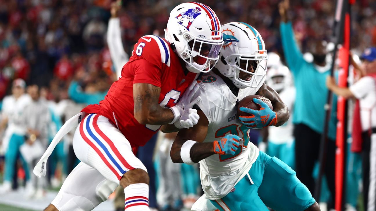 Patriots' NFL Defensive Rookie of the Month Christian Gonzalez shines ...