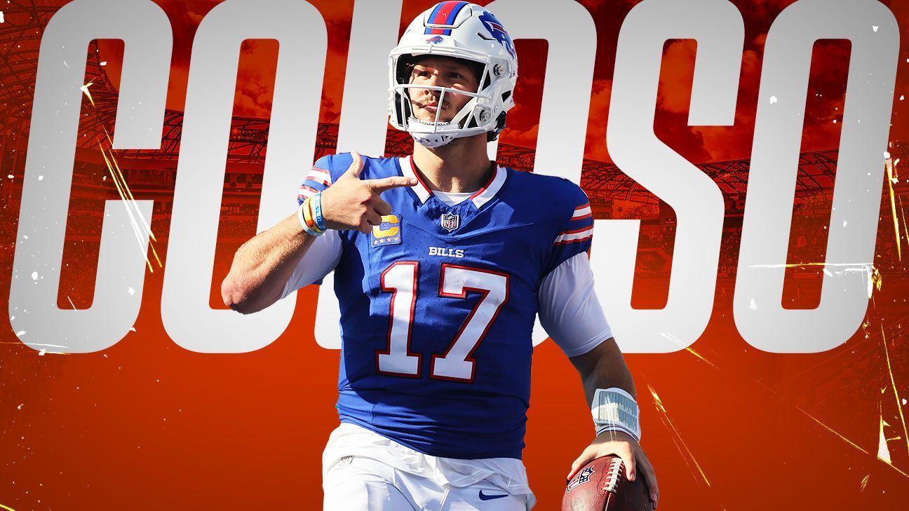 El quarterback Josh Allen es el Coloso de la Semana 4 - ESPN
