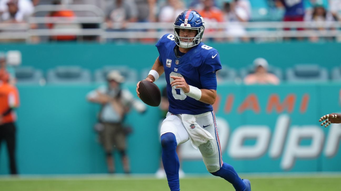 The Giants' offensive line is historically bad - ESPN