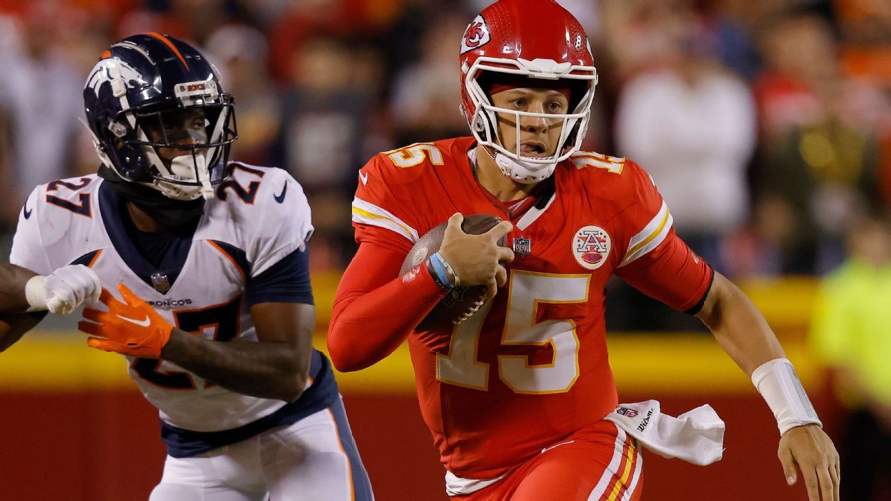 Patrick Mahomes lidera a Chiefs en la 16ª victoria consecutiva vs ...