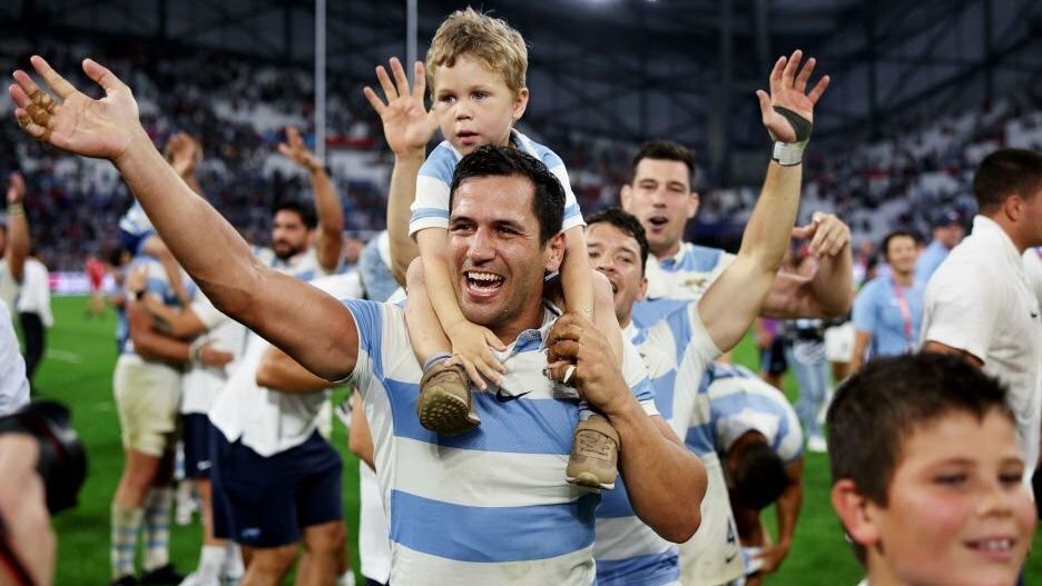 Moroni y su tackle: "Corrí con mi club, con mi familia, con mis amigos ...