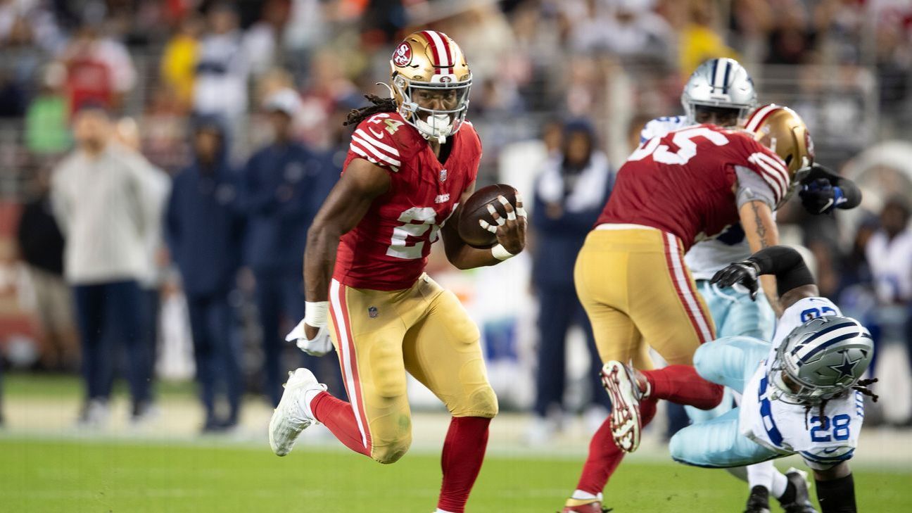 Fantasy football last-minute pickups Week 7: Jordan Mason - ESPN