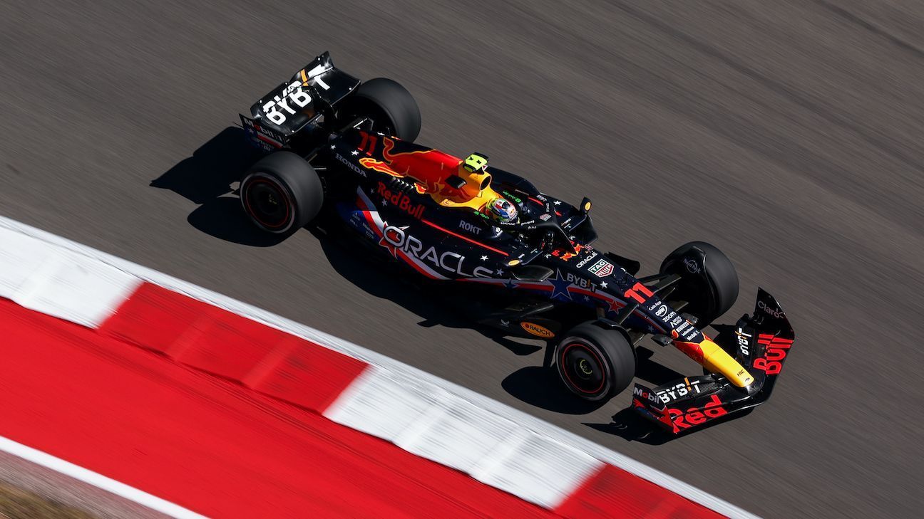 Checo Pérez termina cuarto en primera práctica del GP de Austin en F1 ...
