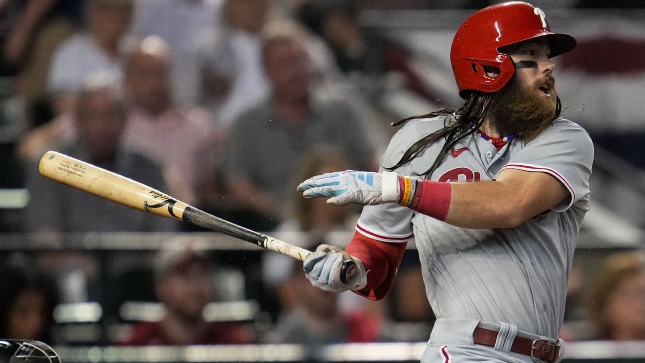 Phillies: Brandon Marsh (rodilla) espera estar listo Día Inaugural - ESPN