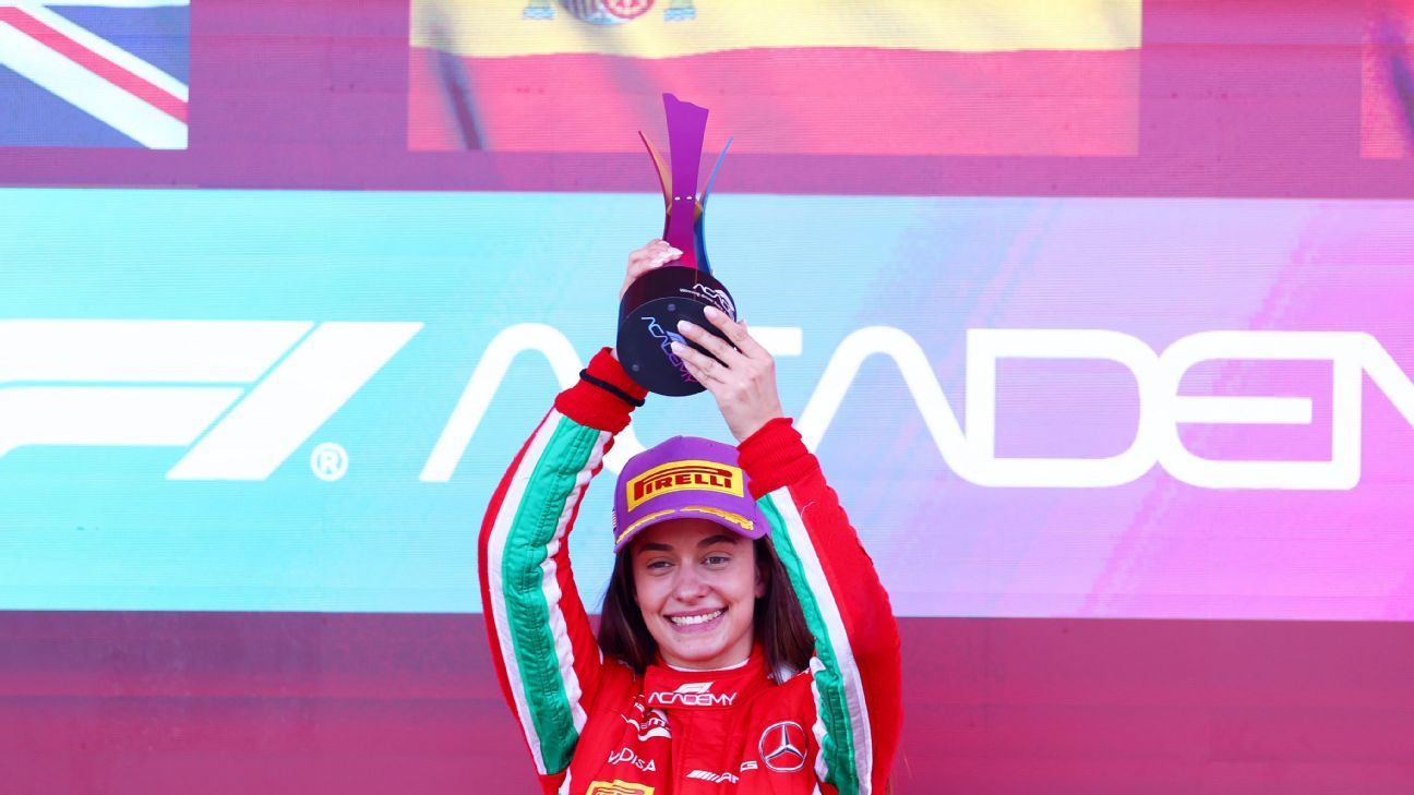 Marta García se corona primera campeona de la Academia de F1 - ESPN