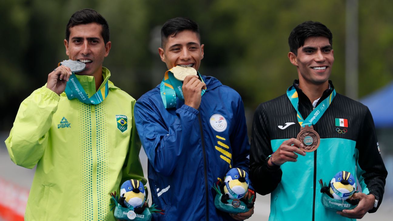 David Hurtado, campeón de los 20 km marcha de los Juegos Panamericanos ...