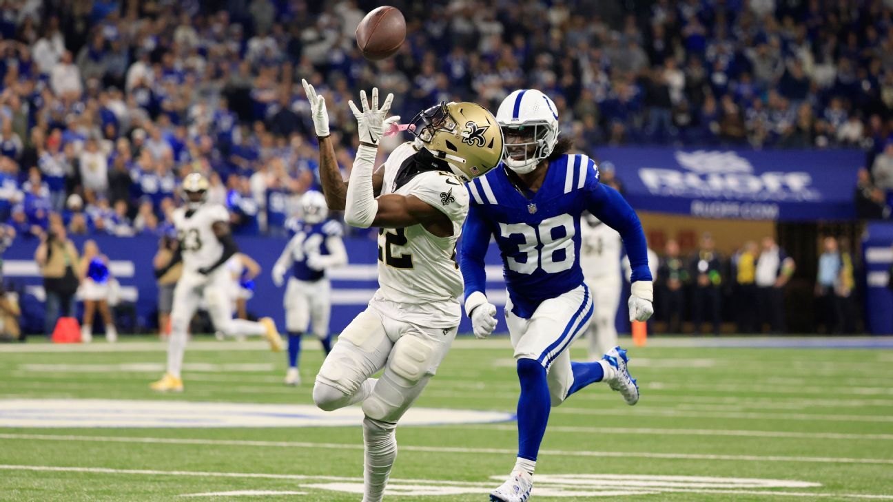 The Playbook, Week 9: Saints, Colts among most likely to win - ESPN