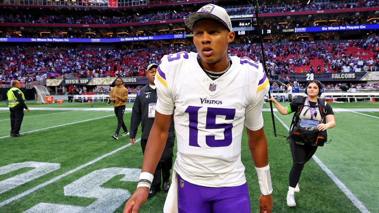 Joshua Dobbs jugará con Vikings el domingo contra Saints - ESPN