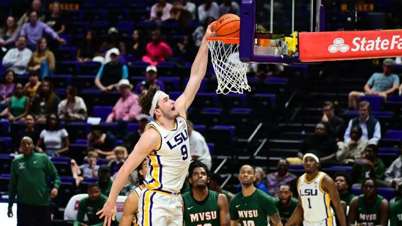 Baker's career high surges LSU past MVSU