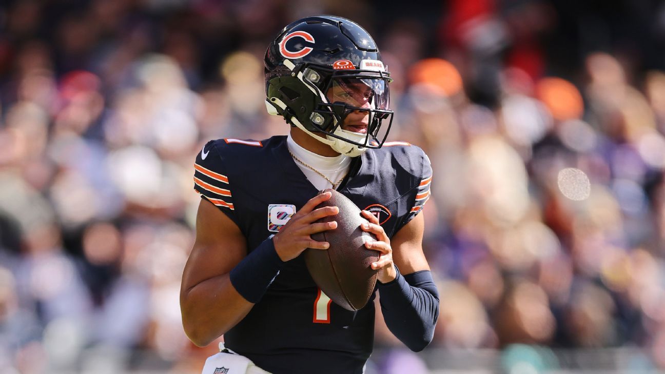 Bears' Justin Fields returns in time to evaluate - ESPN