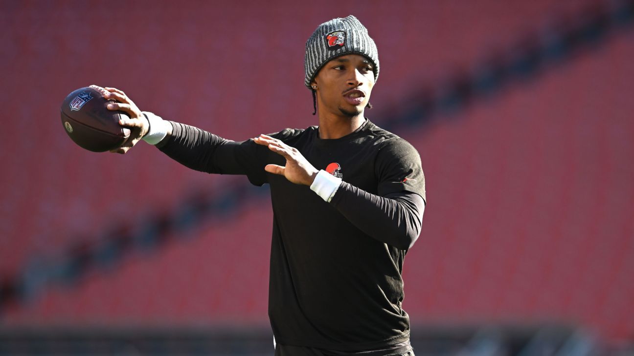 Dorian Thompson-Robinson seguirá siendo QB titular de Browns - ESPN