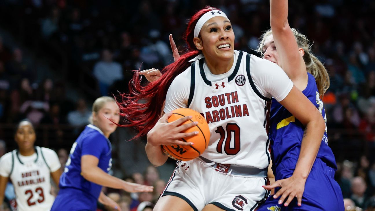 South Carolina's Cardoso back with Gamecocks, set to start at Vols - ESPN