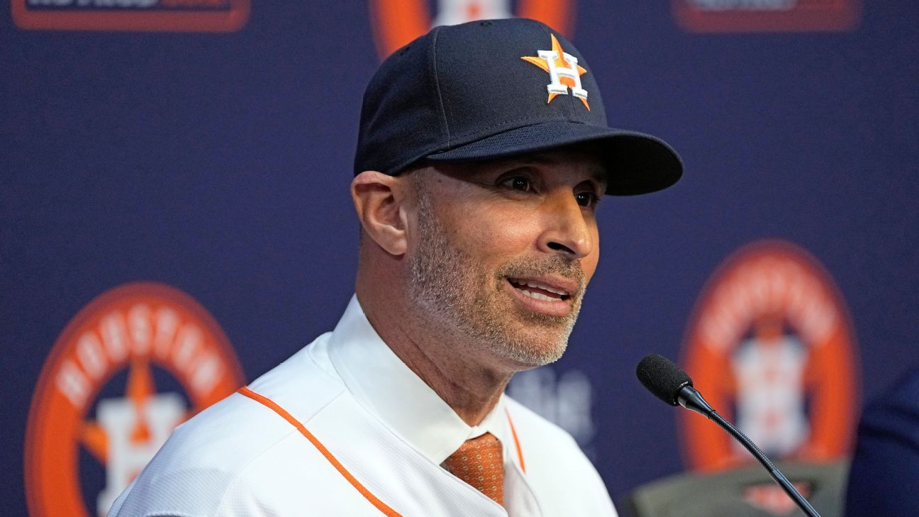 Astros con nuevo mánager, pero con el mismo objetivo: Ganar - ESPN