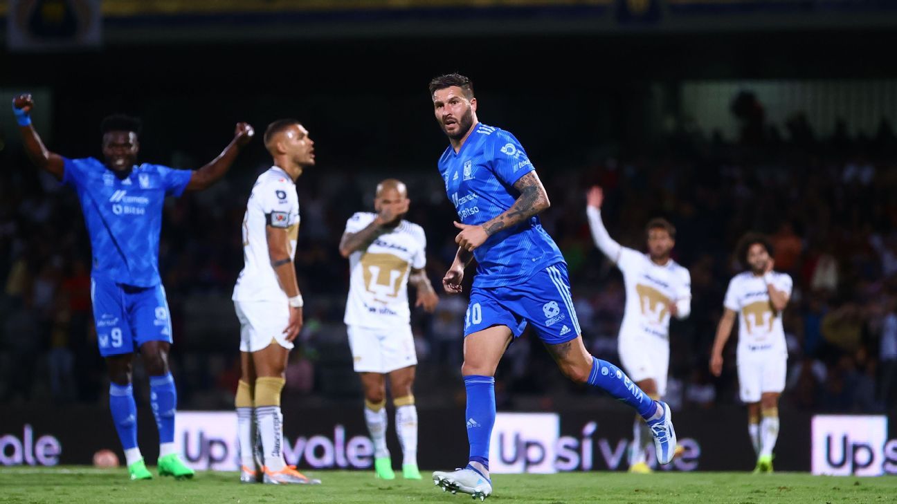 Pumas y la pesadilla que representa medirse a André-Pierre Gignac - ESPN