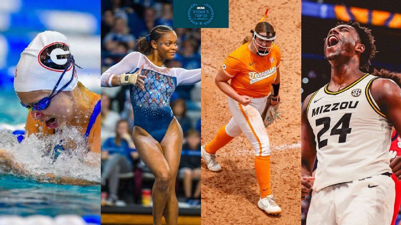 Four SEC student-athletes named to NCAA Today's Top 10